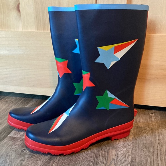 Boden | Shoes | Boden Mini Boden Shooting Star Wellies Rain Boots ...